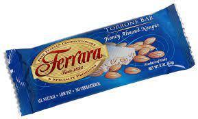 Ferrara Torrone Honey Almond Nougat Candy Bar 2oz – the international ...