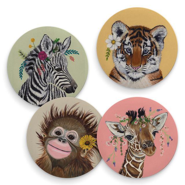 Coasters Flora & Fauna Jungle Crew – the international pantry