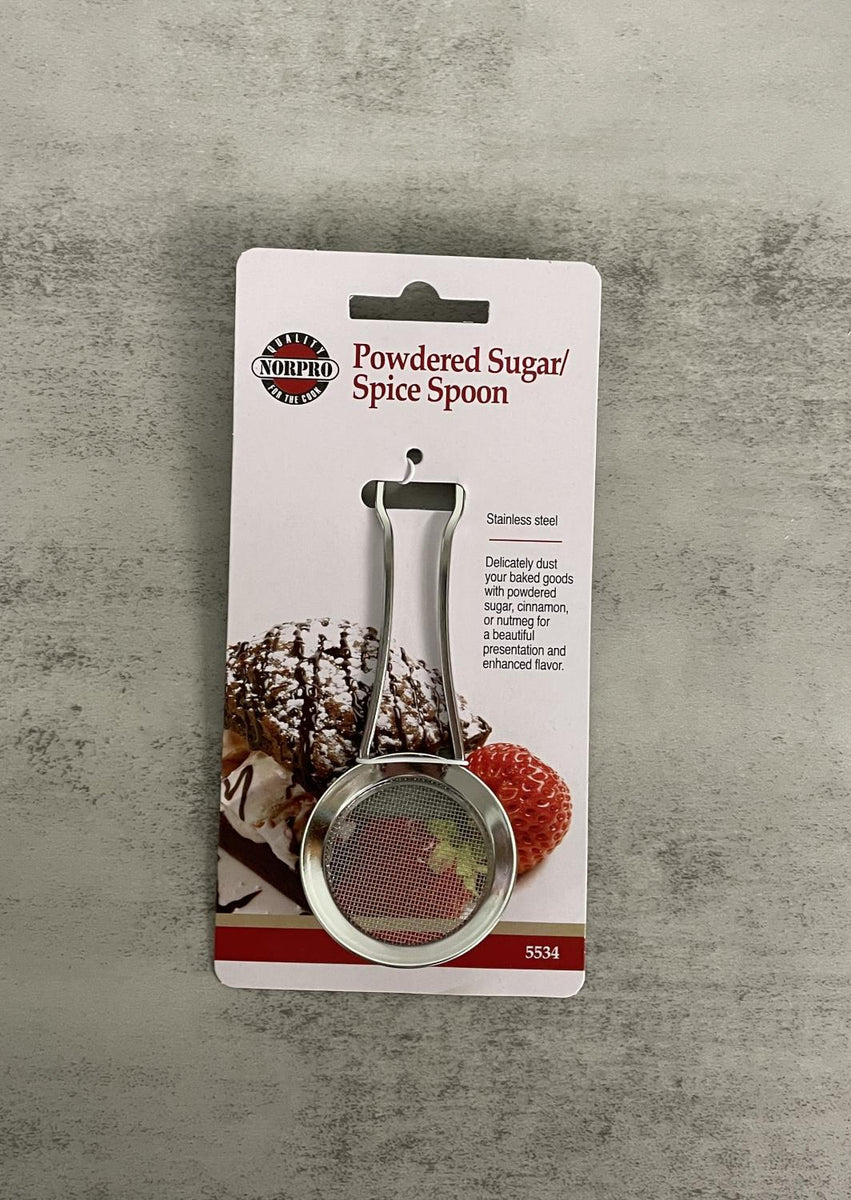 Norpro Stainless Steel Powdered Sugar Spoon – the international pantry