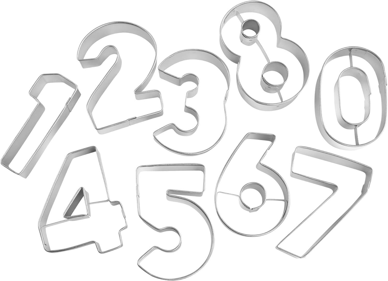 Numbers Cookie Cutter Set 9pc R&M International – the international pantry
