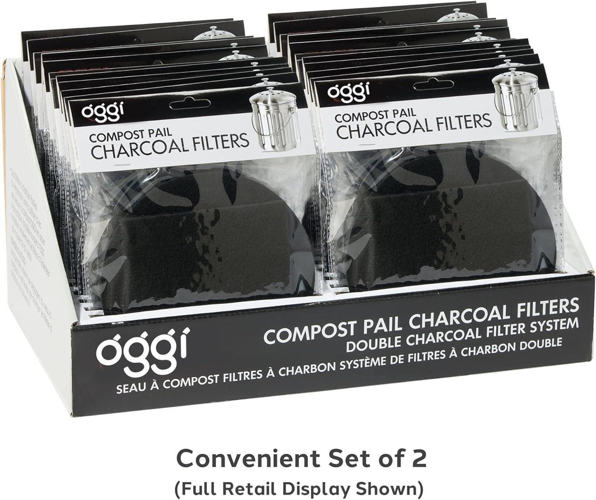 Oggi Charcoal Filters for Compost Pail 2 Pack – the international pantry
