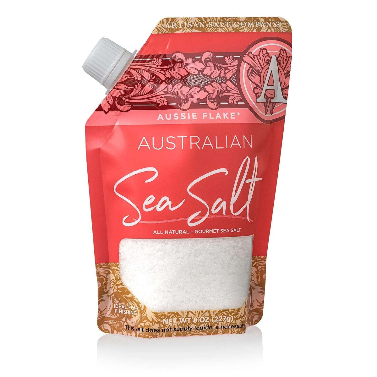 Australian Sea Salt Flake Aussie 8oz Pouch – the international pantry