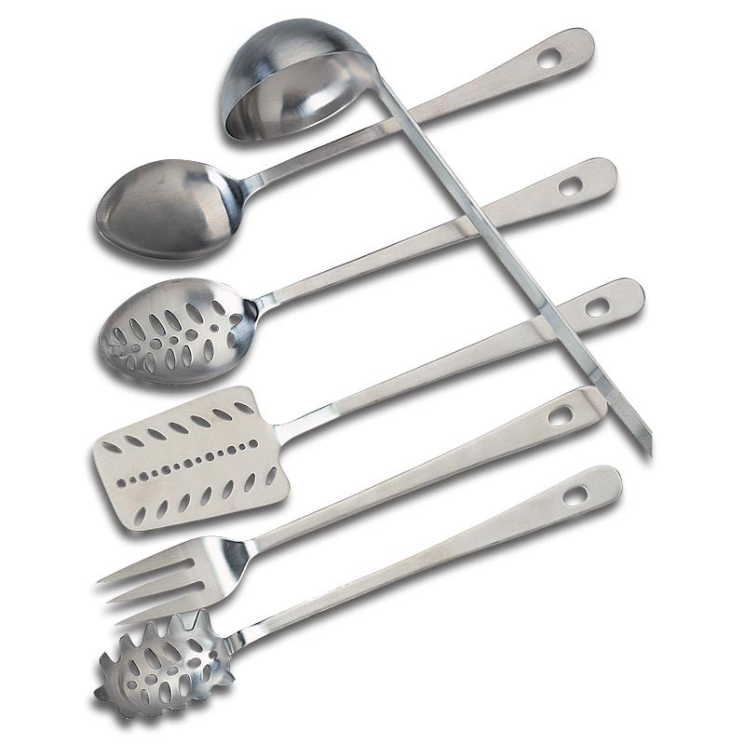 AMCO Stainless Steel Slotted Serving Spoon – the international pantry
